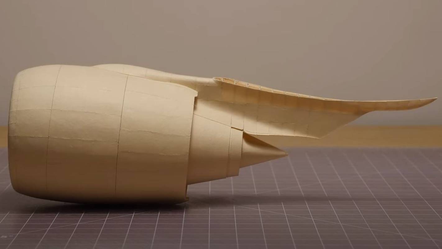 Manila Folder 777-300ER - GE90-115B Engine and Thrust Reversers