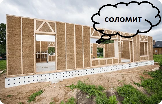 Соломит - самый экологичный дом из современного материала