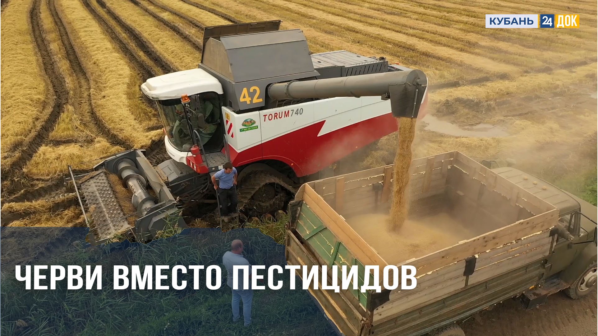 Кубанский аграрный клуб. 
Черви вместо пестицидов.