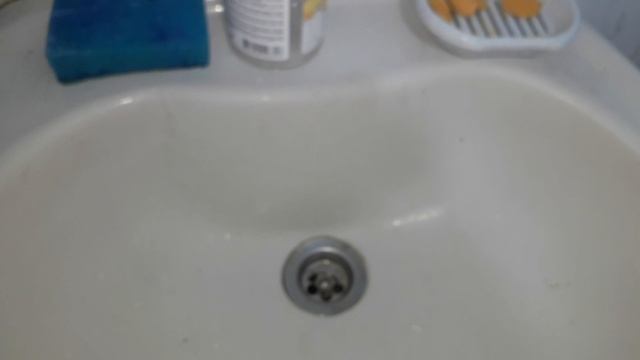 Как очистить раковину от желтого налета С 1 раза!