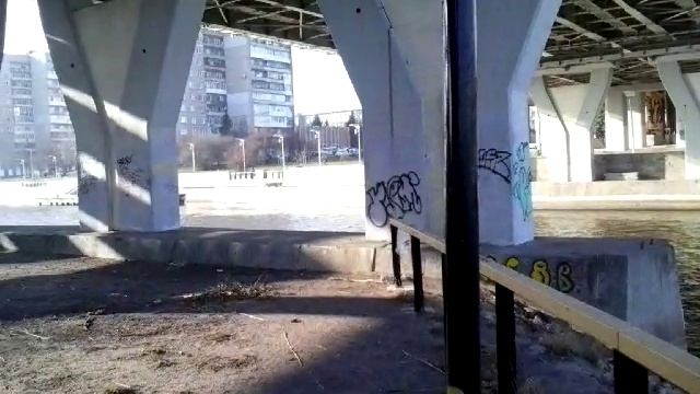 Коррозия на Второй Эстакаде Калининграда. 25.03.2022