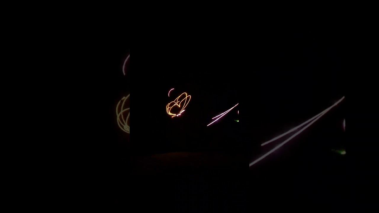 День Рождения мамы лазерное шоу на доме (с Алегровой)