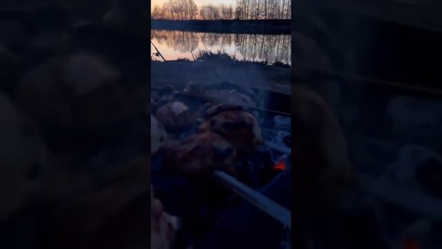 Закат на реке #shorts #природа