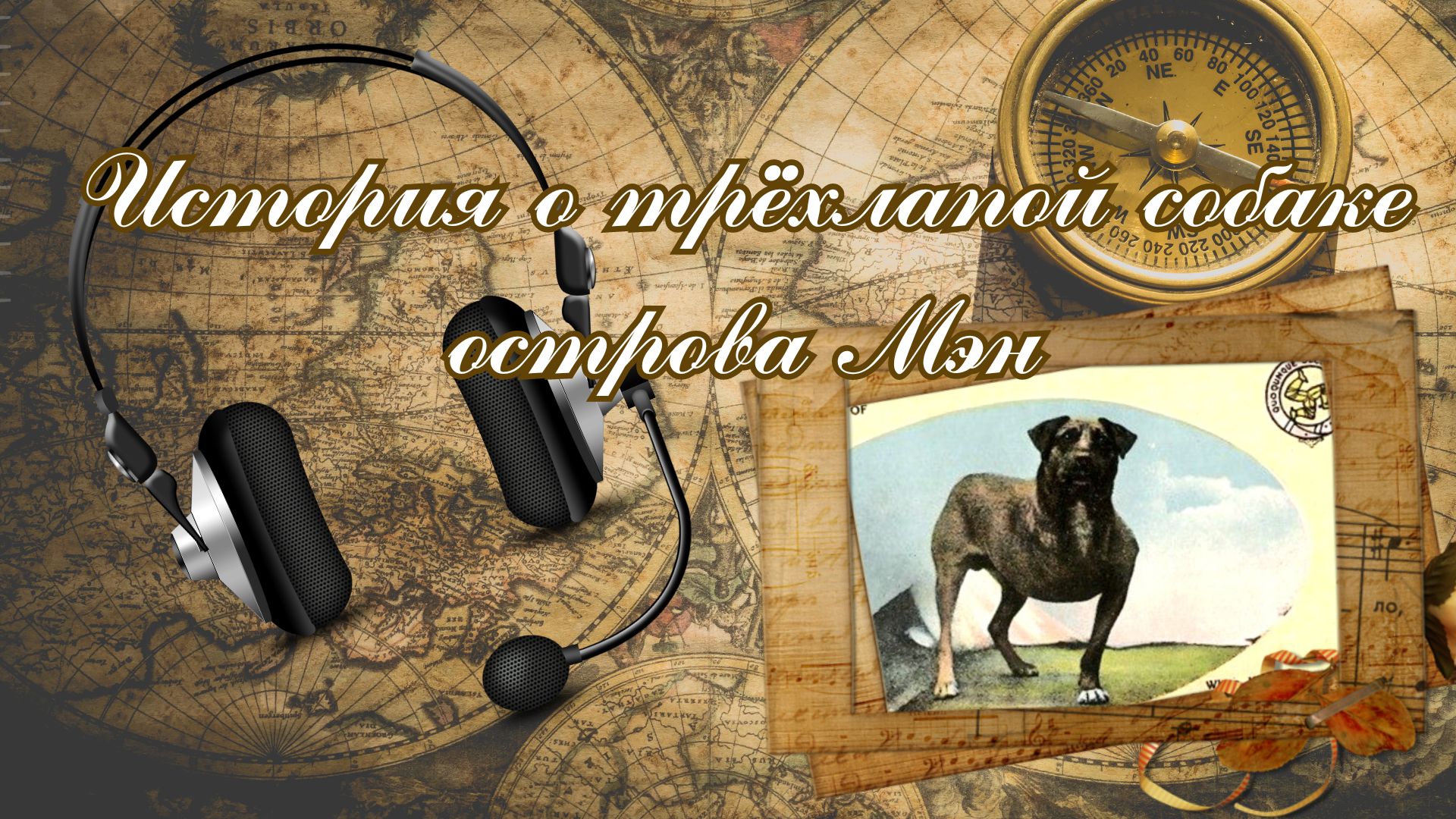 2022г. рассказ "История о трёхлапой собаке острова Мэн"