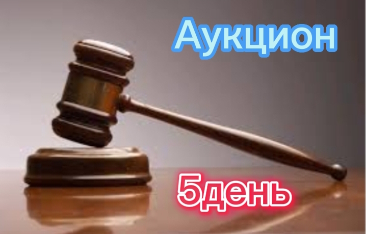 П`ятый день аукциона.