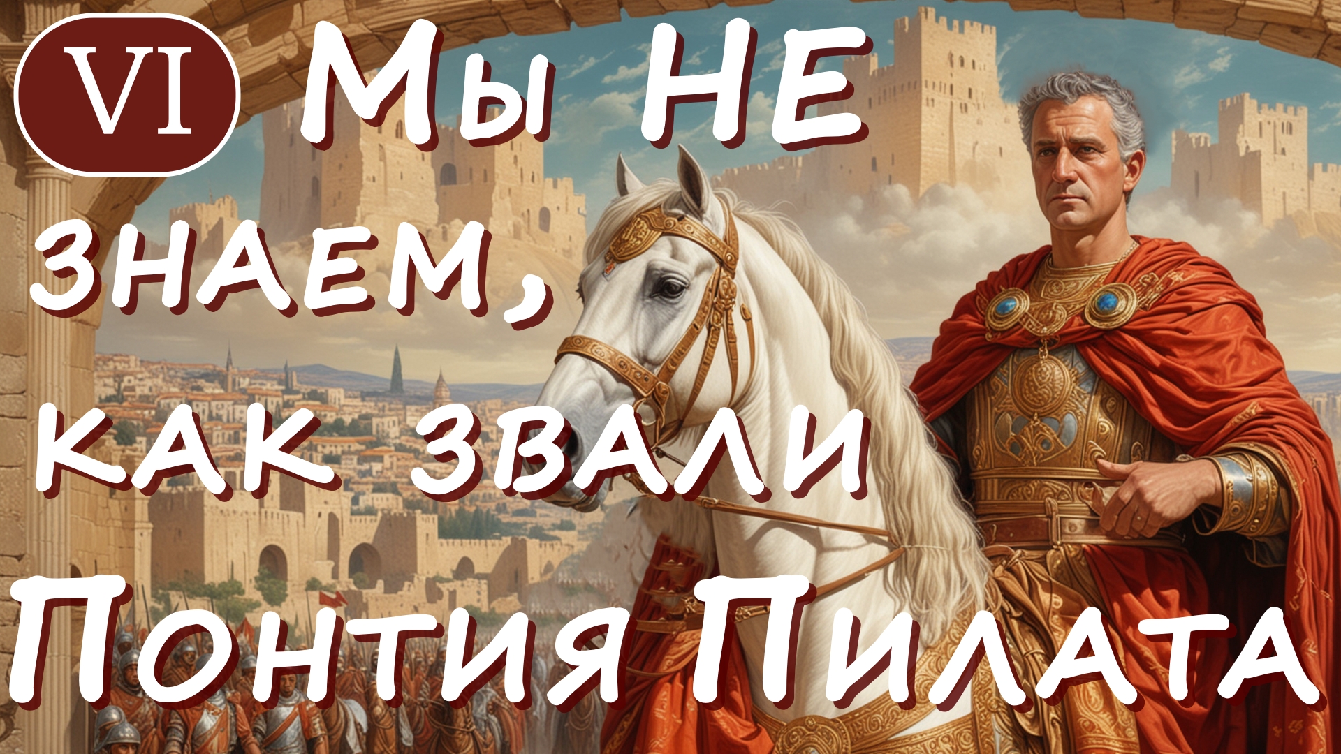 Мы не знаем, как звали Понтия Пилата       [Авторство Евангелия от Иоанна, 6 из 27]