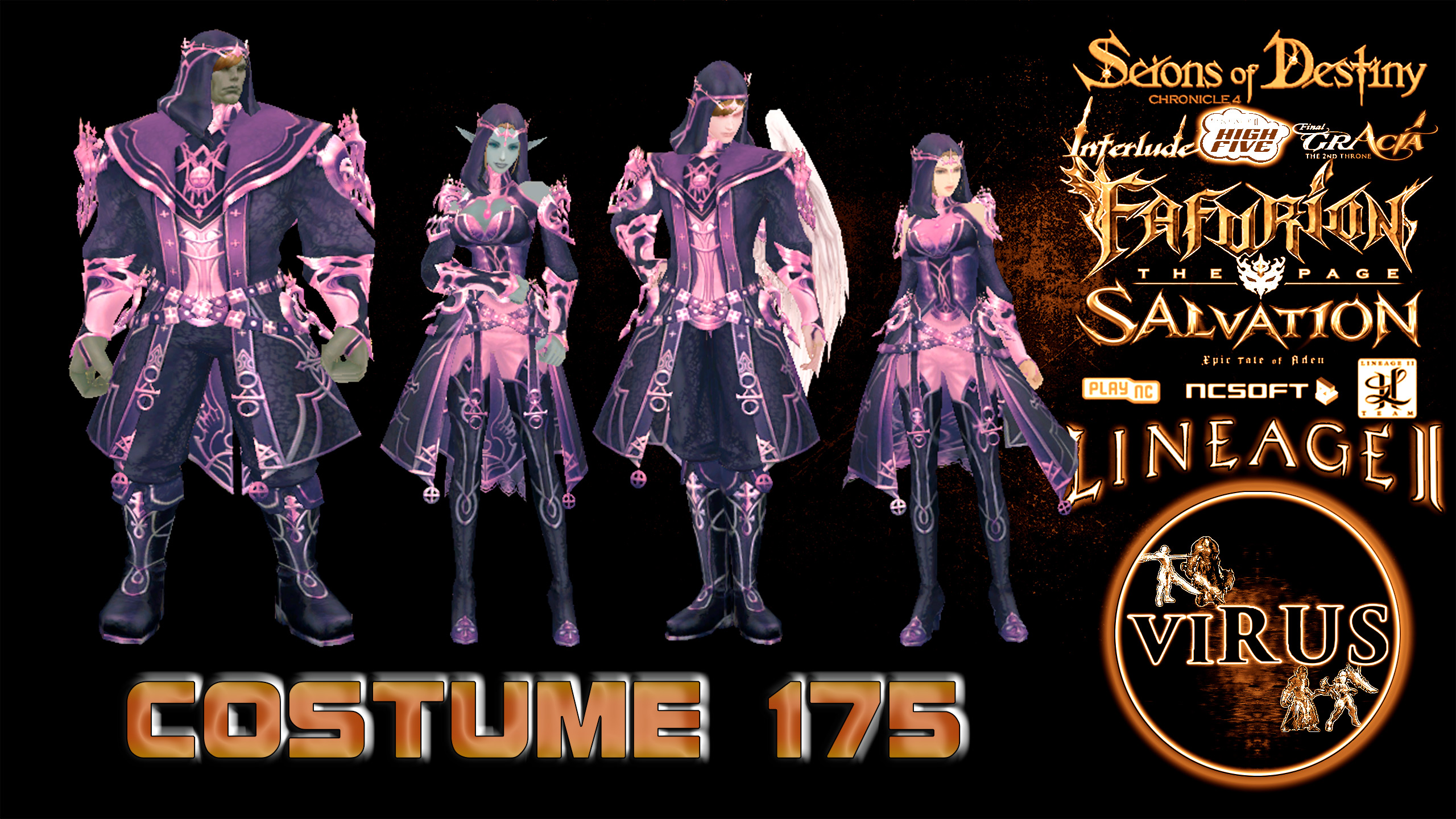 New Costumes. 175. LINEAGE II. Any Chronicles ◄√i®uS►