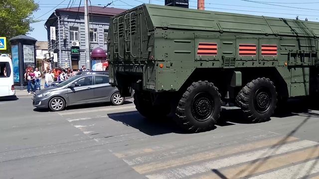 После репетиции парада 7 мая 2019 года в Ростове-на-Дону.