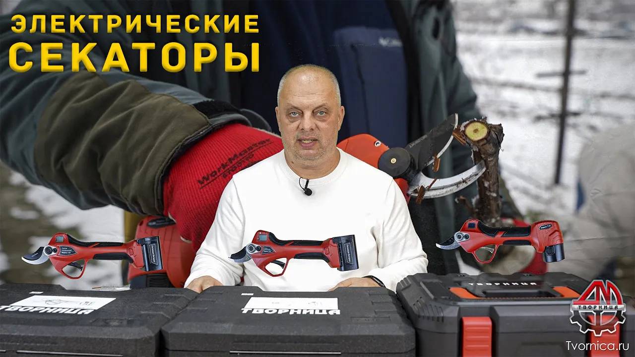 Электрические секаторы Творница