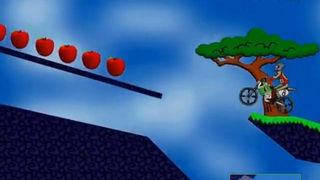 Прохождение Elastomania - 39 карта - Hair cut