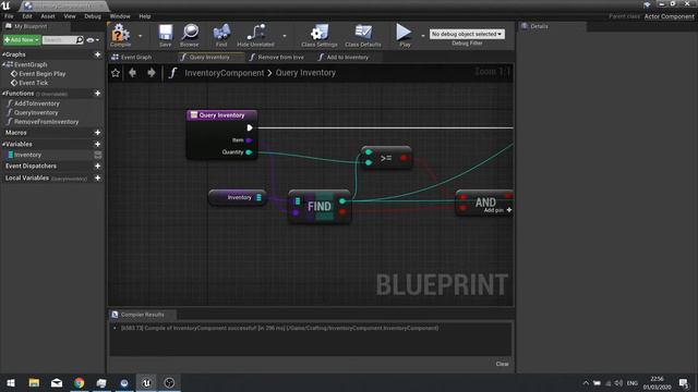 [UE4]  - Crafting System Pt.7 - Using Resources