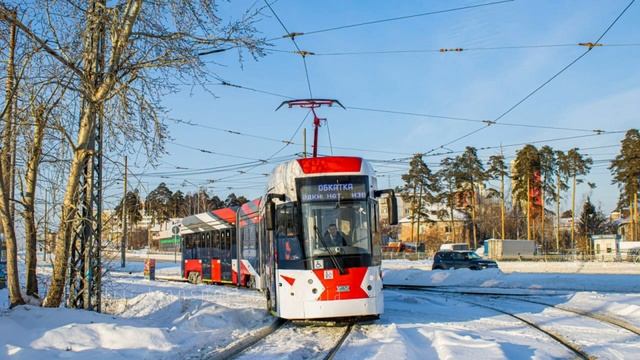 Трамвай Уралтрансмаша 71-418 вновь в Екатеринбурге!