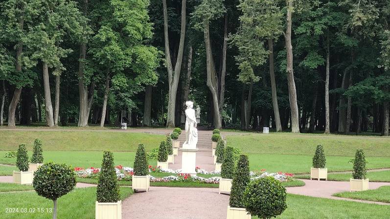 Дворцовый парк Гатчины. 2 августа 2024