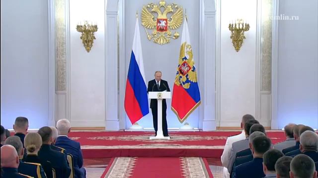 Встреча Президента РФ Владимира Владимировича Путина с лучшими выпускниками военных вузов!