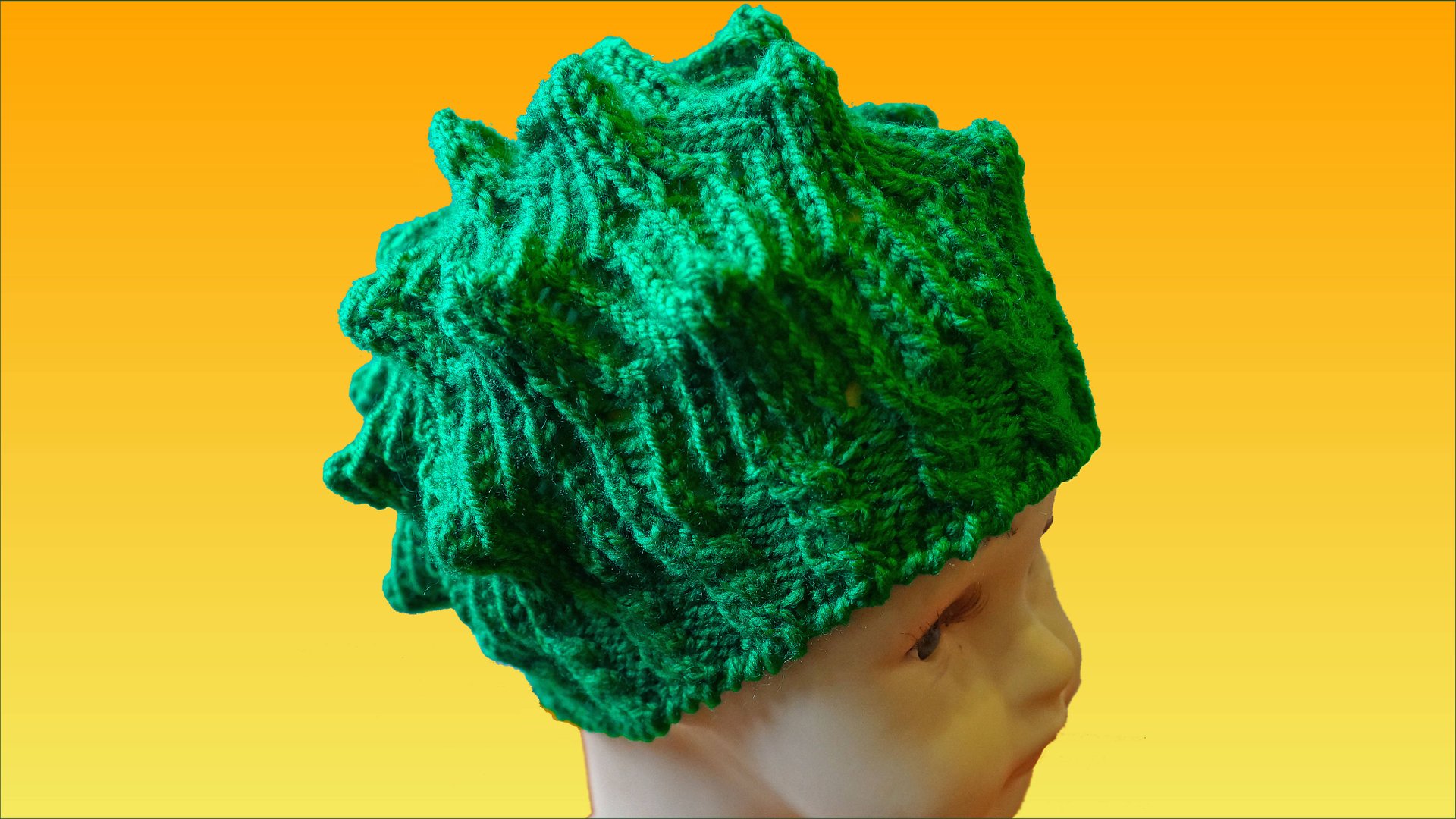 Как связать шапку Элиза. Модная шапка спицами. Вязание шапки спицами доступно всем.