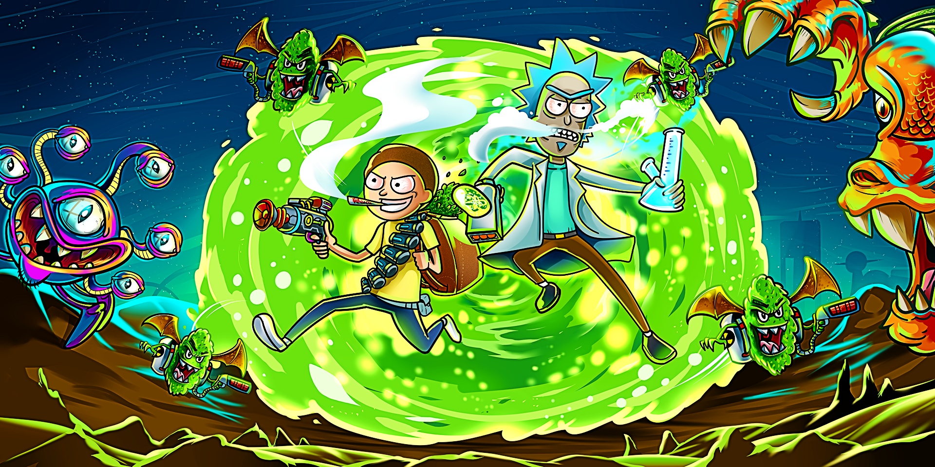 Смотрим чумовой мульт ? Рик и Морти [2️⃣ сезон 6️⃣ серия]  ✈️ТГ:  @SHeremetick5