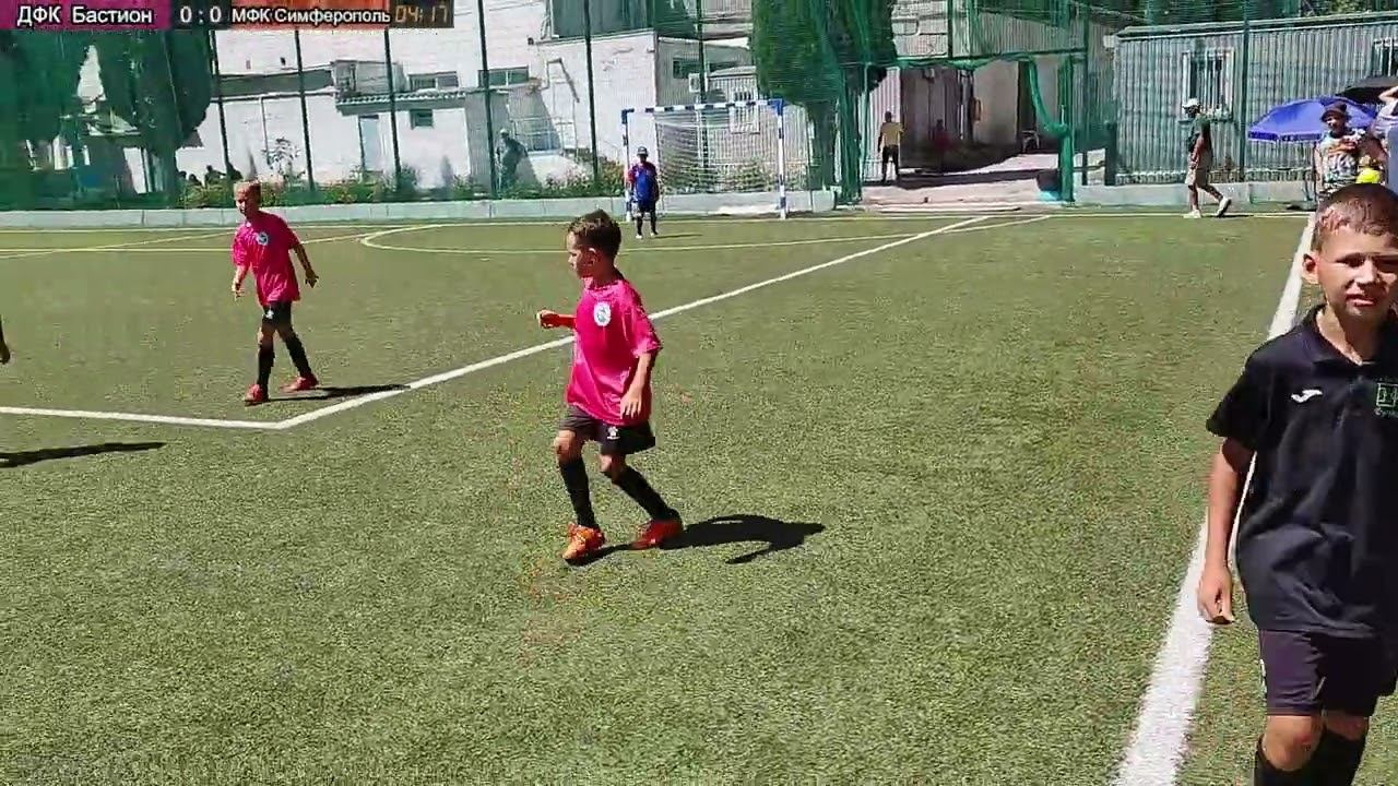ДФК Бастион - МФК Симферополь2 - 1ый Тайм