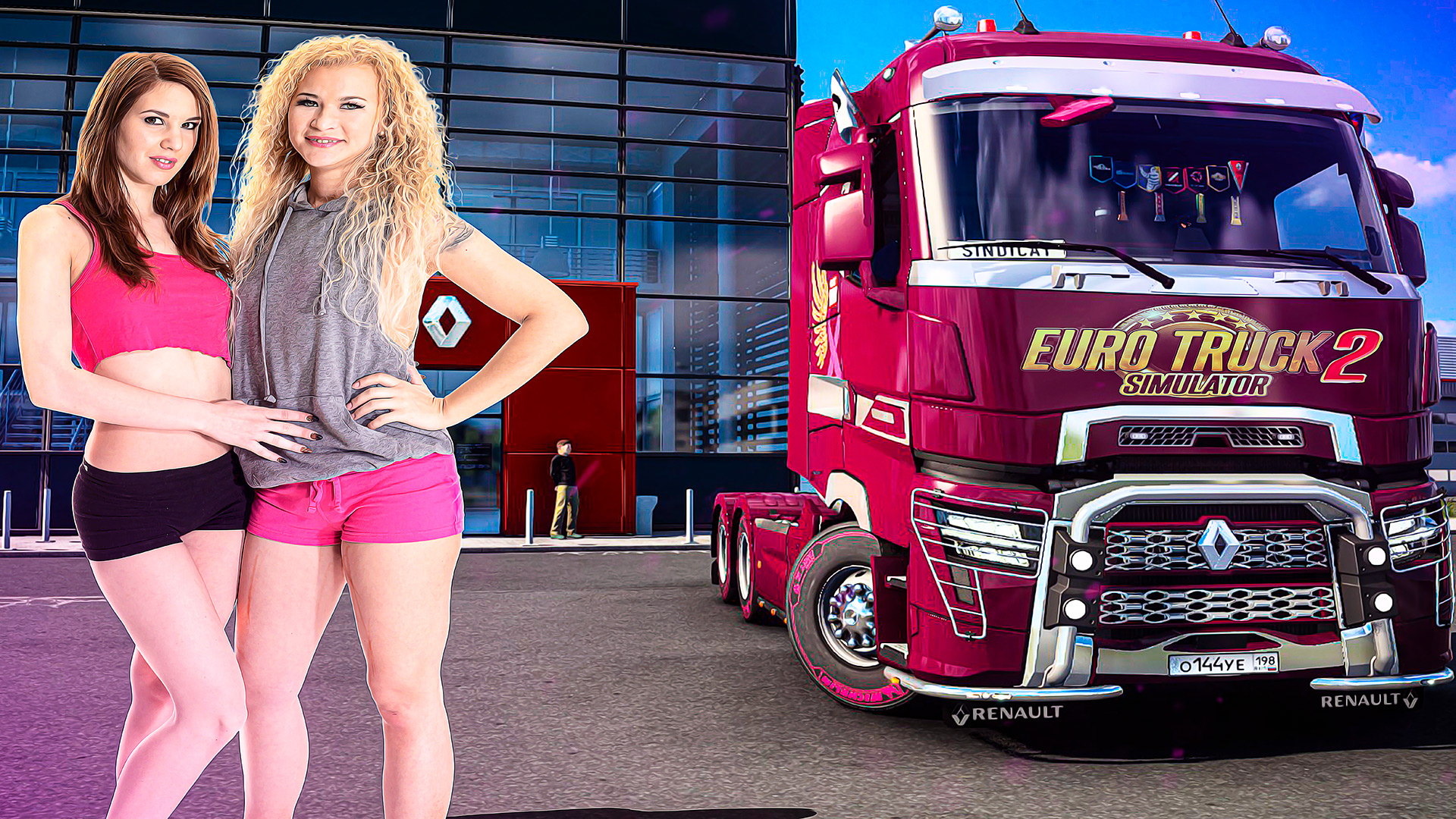 обзор Renault Trucks T Tuning Pack DLC В EuroTruckSimulator2