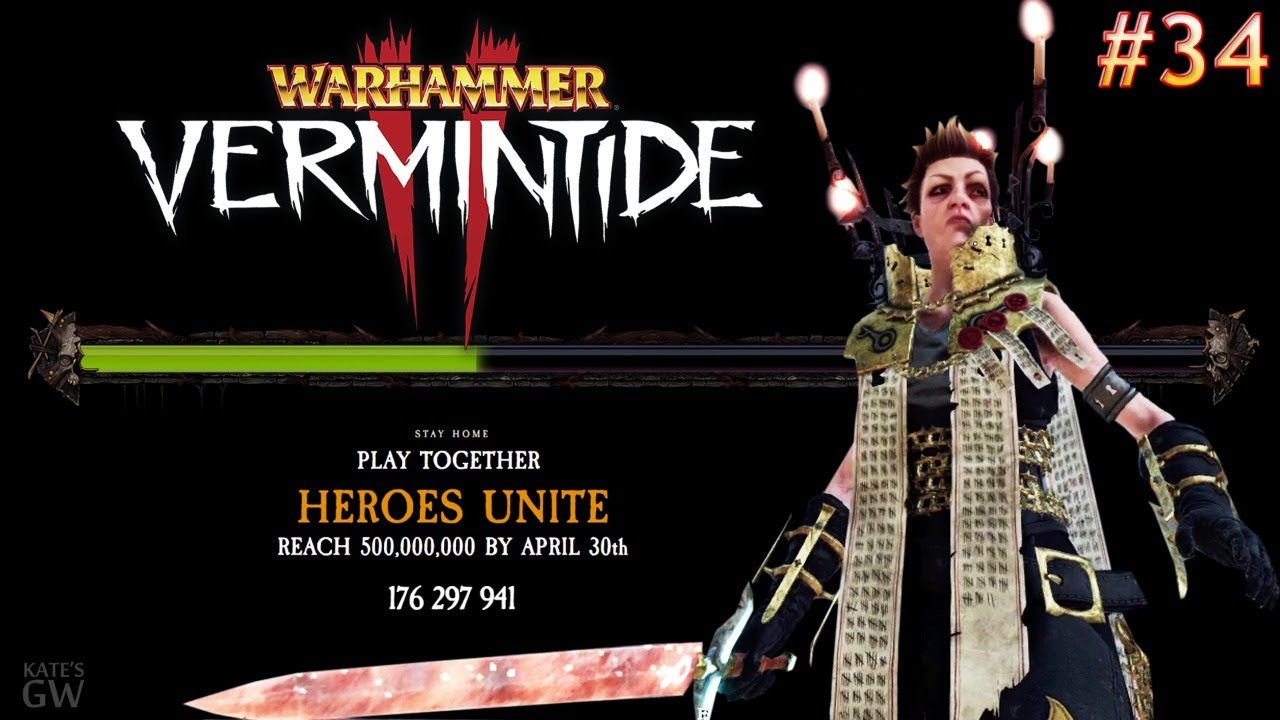 СТРИМ ➤Warhammer: Vermintide 2 ➤ СИЕННА VS 500 000 000 КРЫС. ЧЕЛЛЕНДЖ ОТ FATSHARK ➤ Part #34 - #2