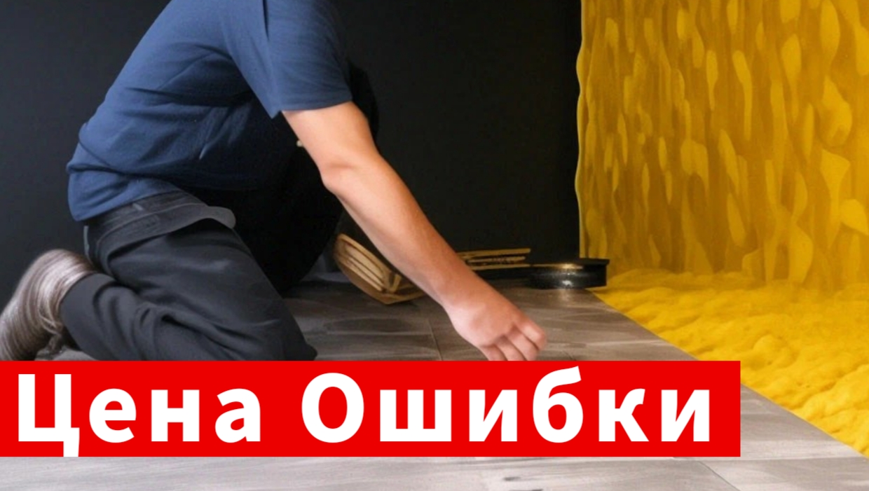 Шумоизоляция-цена ошибки