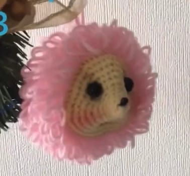 Ежик Шарик Ч1 Амигуруми мастер класс от Анаит Угай. Новогодний шар подарок брелок декор игрушка.