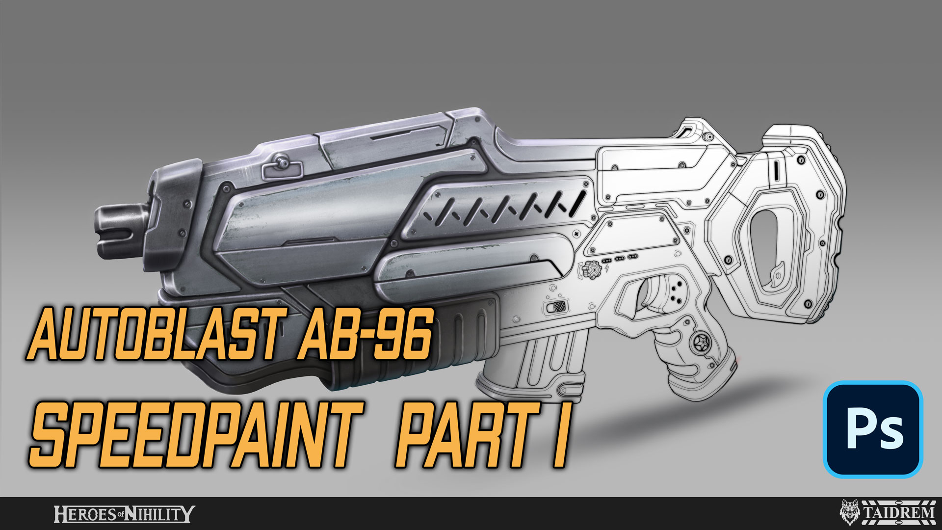 Автобласт AБ-96 Спидпейнт Часть 1