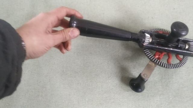 Дрель ручная, коловорот. СССР.