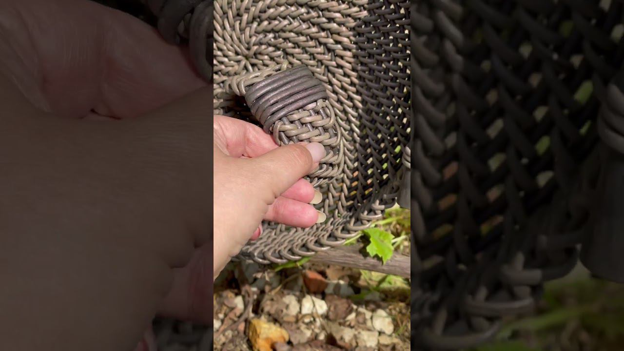 Поднос корневым и кольцо для салфетки #обзор #плетение #бумажная #поднос #плетениеизгазет