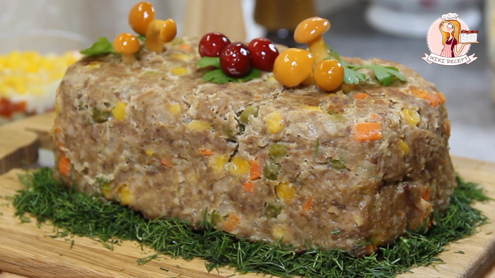 Сочное МЯСНОЕ ПОЛЕНО на праздничный стол Мясной рулет с овощами, можно на горячее, можно как закуску