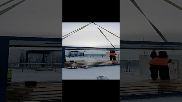 Сборка Транспаков зимой - 2