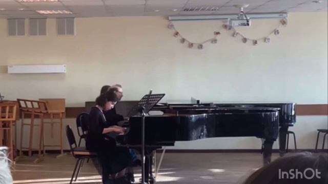 И.С. Бах - Концерт для фортепиано с оркестром ре минор, часть 3