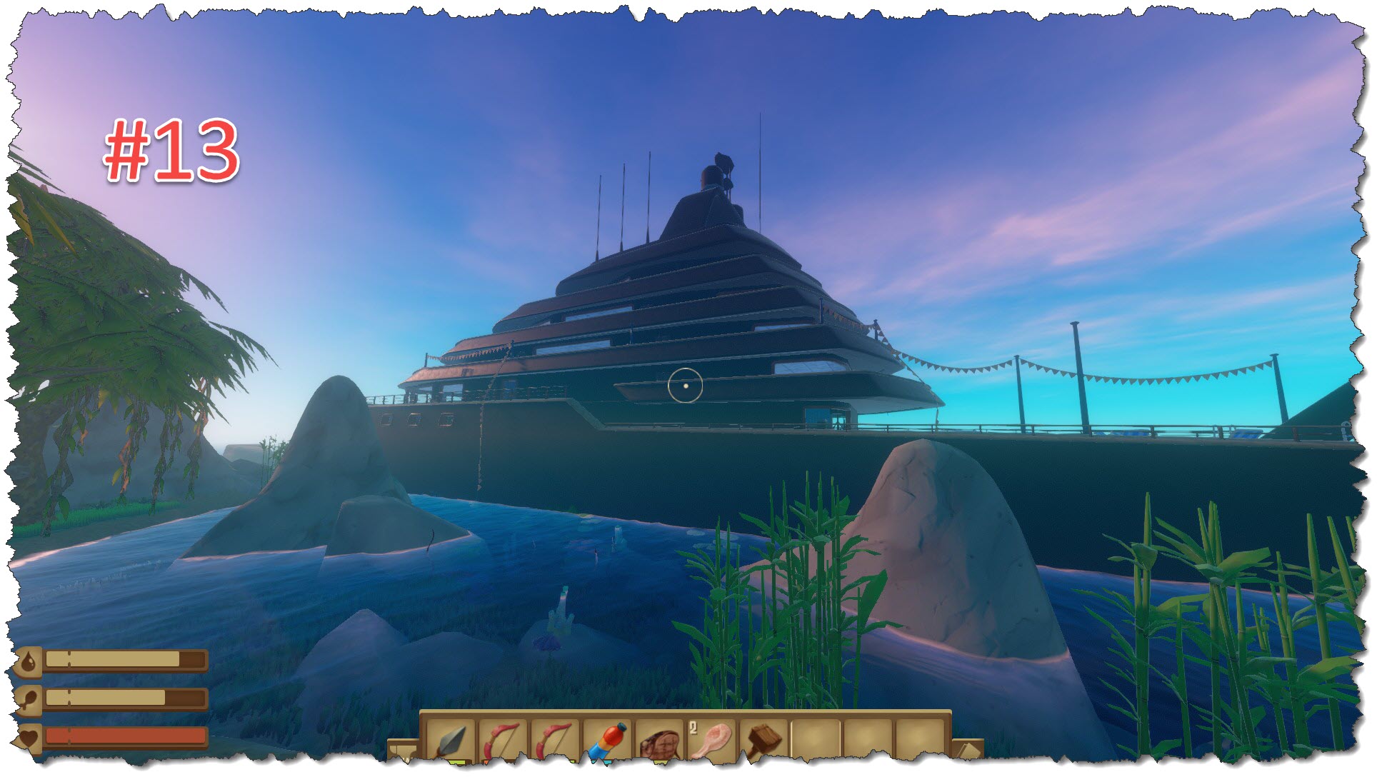 Raft #13 Сюжет на судне Васагатан