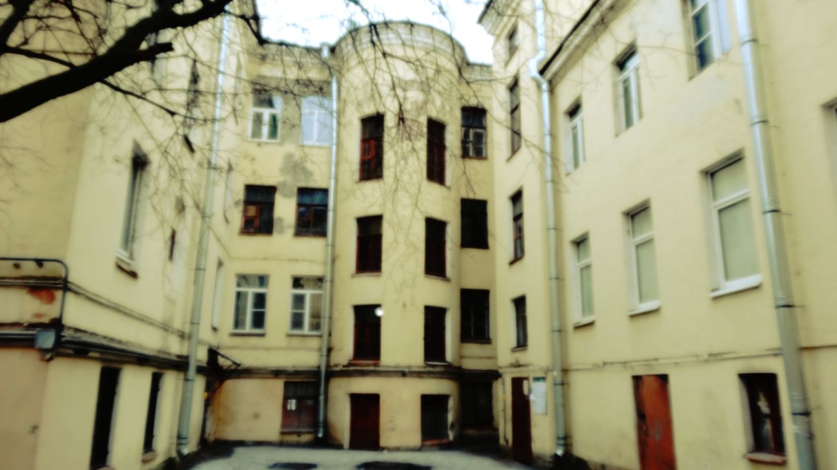 25-ти летний Фёдор Достоевский в Петербурге, его квартира на Васильевском острове, Большой проспект.