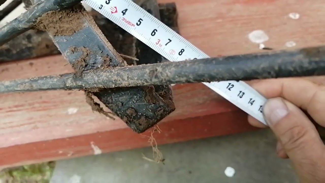 Размеры копателя "Чемпион"