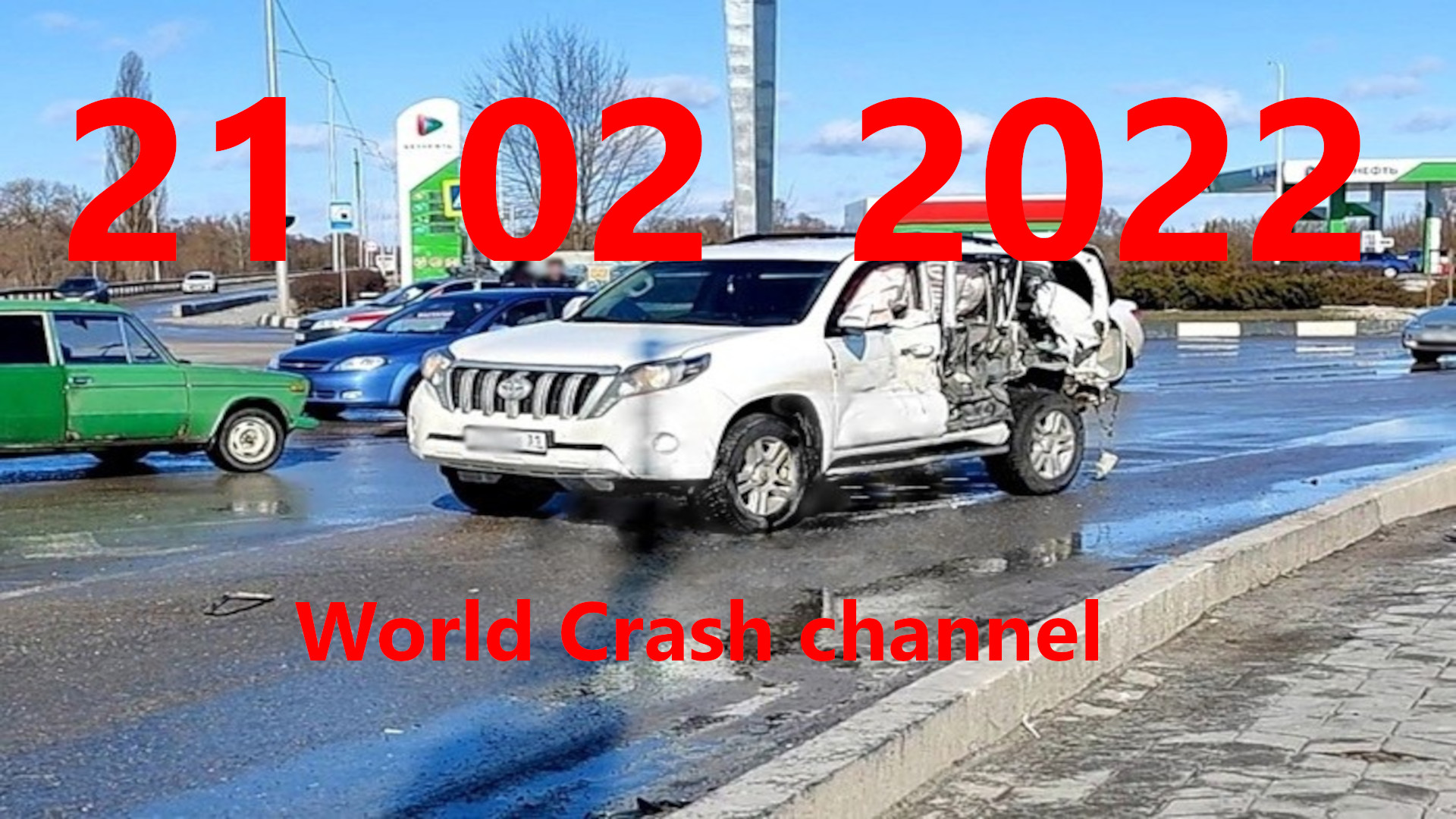 Подборки  Аварии и ДТП  21  02  22  (Февраль 2022)