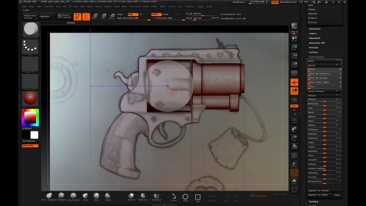 HarleyQ Vol 3  13 Creating the trigger