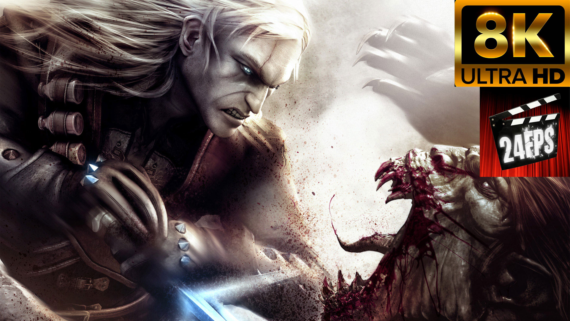 The Witcher 1 - All Trailers and Cinematics (  Special  8K)