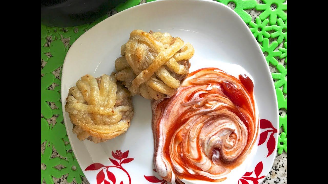 Приготовление котлет из мясного фарша в тесте. Готовьте вкусно. Снимаем для стоков.