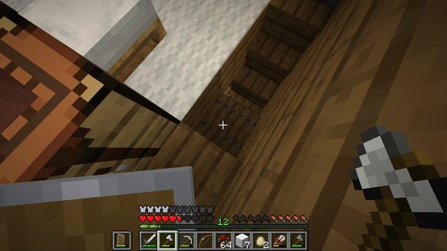 Играю в майнкрафт! Добываю новые ресурсы строю из стартового домика целый особняк! #3