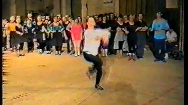 Класс концерт по народному танцу.