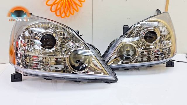 Lexus GX 470 светодиодный тюнинг комплект фар