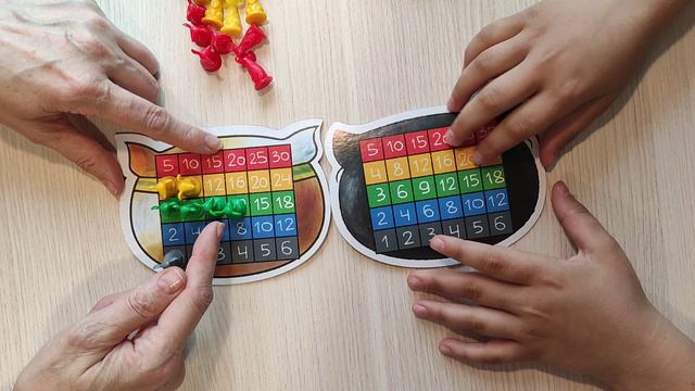 Играем в настольную игру "Лови мышей"