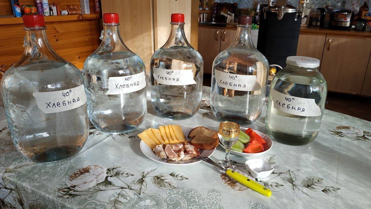 ВОДКА ИЗ ДОМАШНЕГО ДИСТИЛЛЯТА.