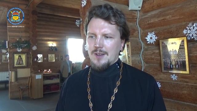 Освящение знамени Исетского казачьего кадетского корпуса.mp4