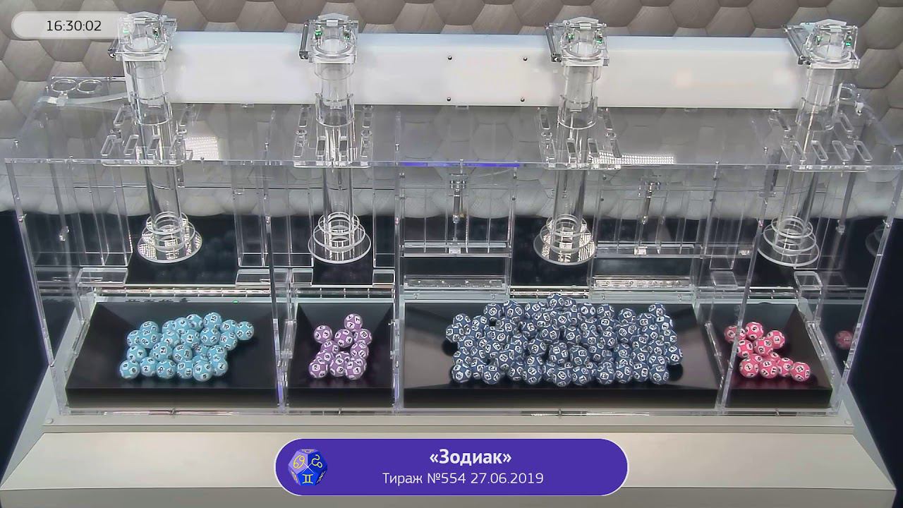 Столото представляет | Лотерея «Зодиак». Тираж № 554 от 27.06.2019 г.