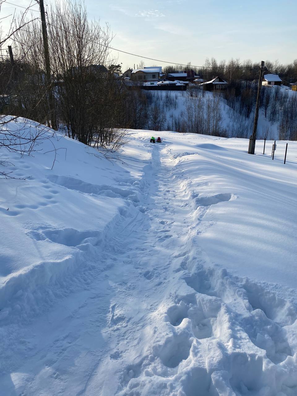 Горка в логу. Часть 3