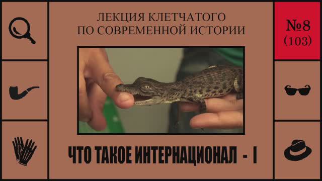 103. Что такое Интернационал - I. Лекция Клетчатого по современной истории (№8)