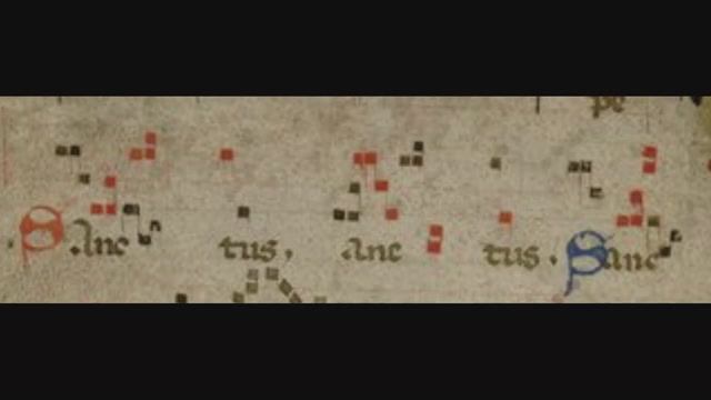 Sanctus cum discantu