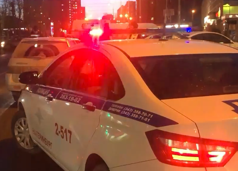 ДТП на улице Пехотинцев