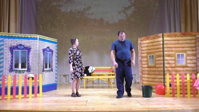 Николай Сидоров «Кукша пуϛа куршанкã ϛыпϛãнмасть». Народный театр Канашского РДК.